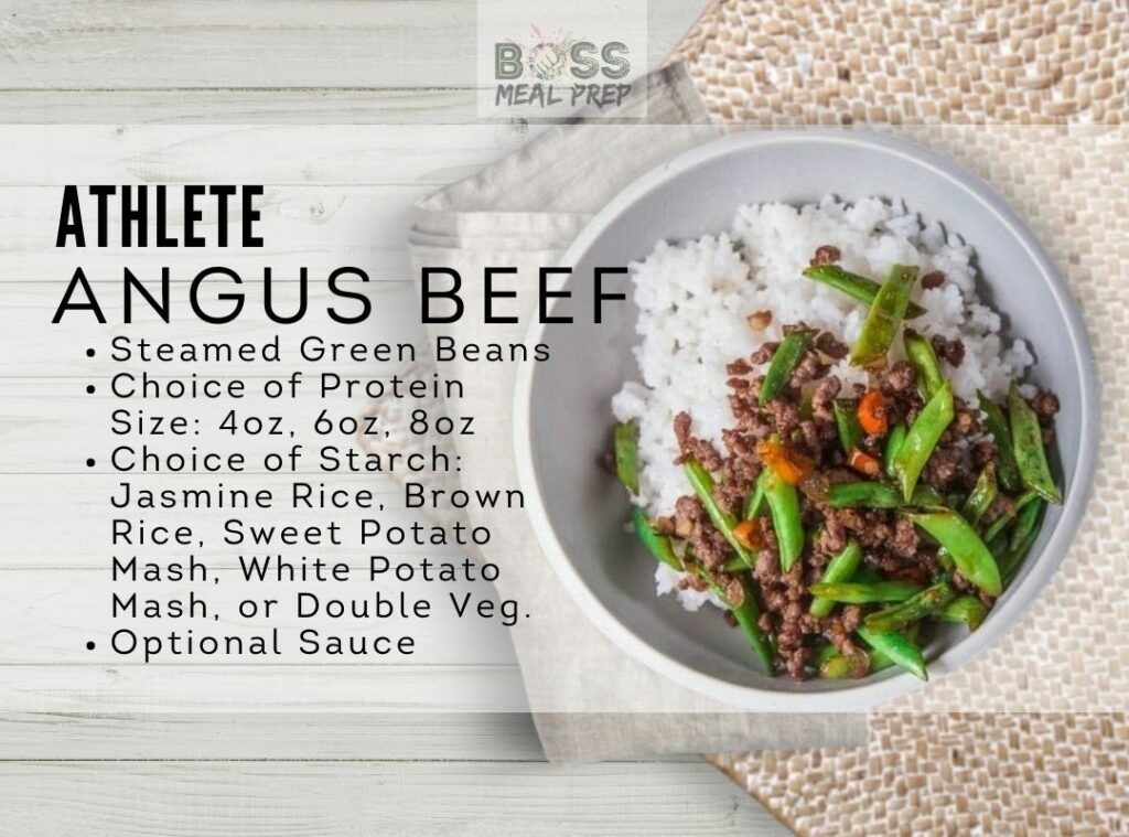 Athlete Angus Beef - BOSS Meal Prep
